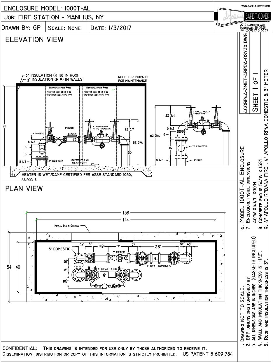Multiple Backflow Preventers in One Aluminum Building