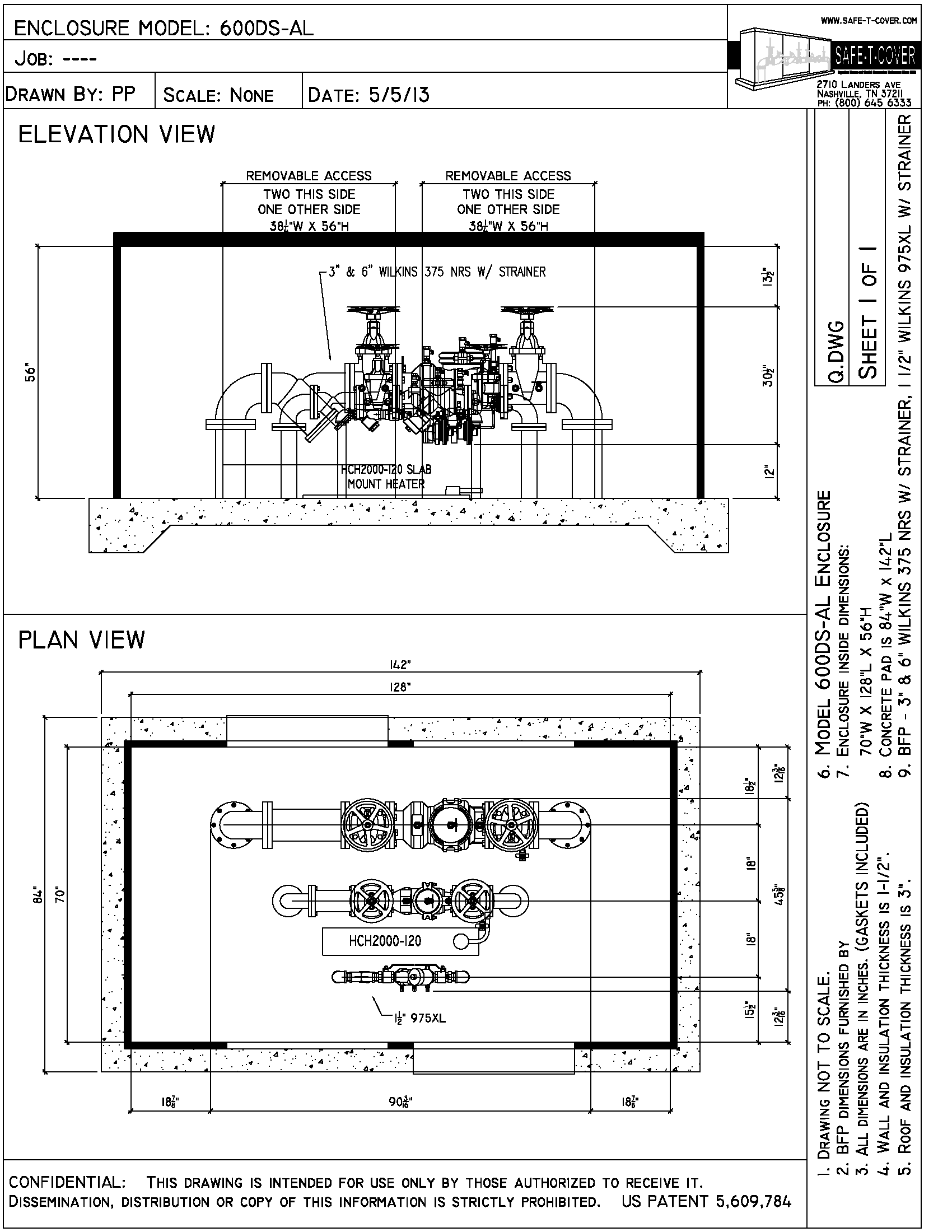 Multiple Backflow Preventers in One Aluminum Building